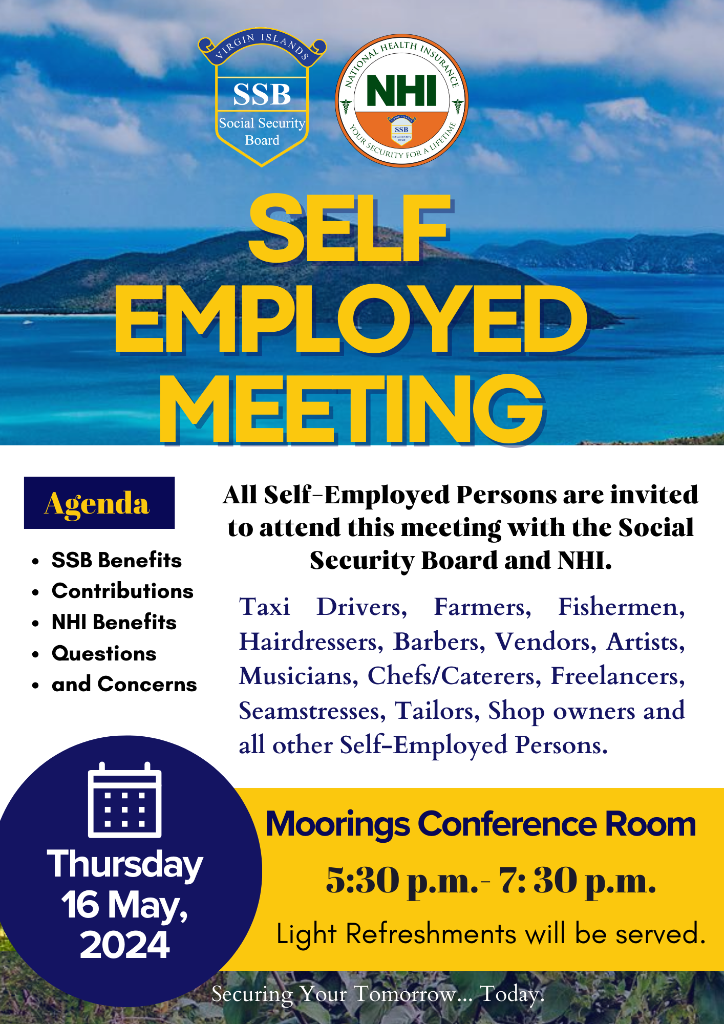 Upcoming Events – Social Security Board